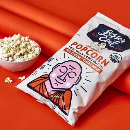 Lesserevil, Organic Popcorn white cheddar | Garden Butcher